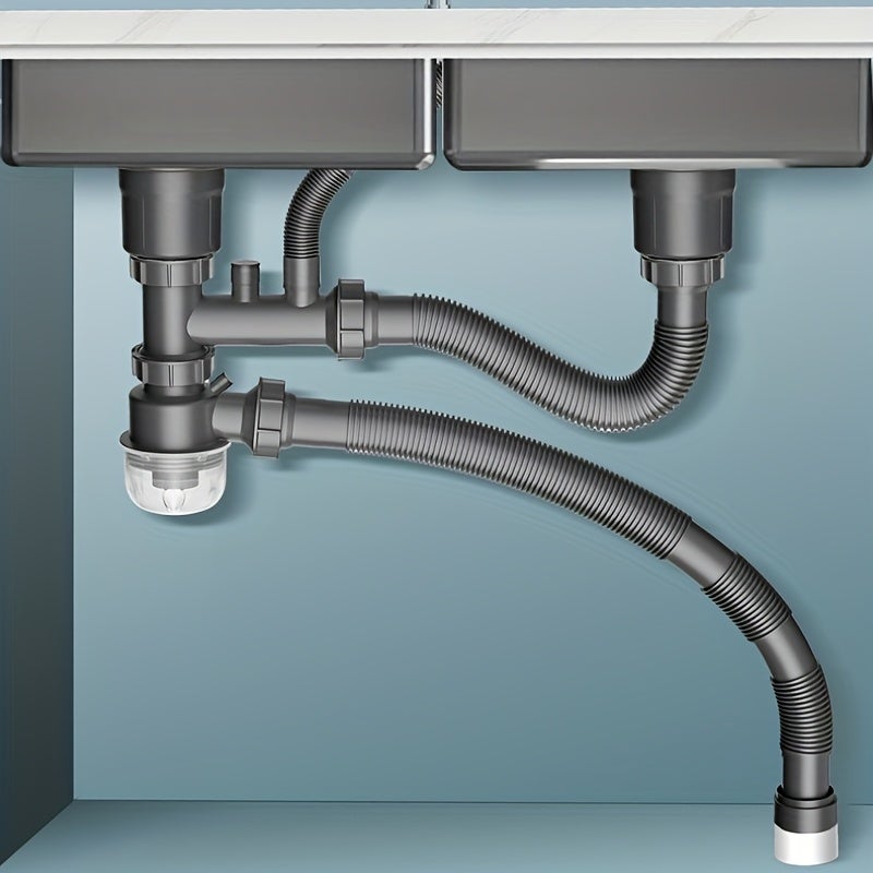 Siphon de cuisine, demi-godet en acier 110+110/201, tube 50, double ...
