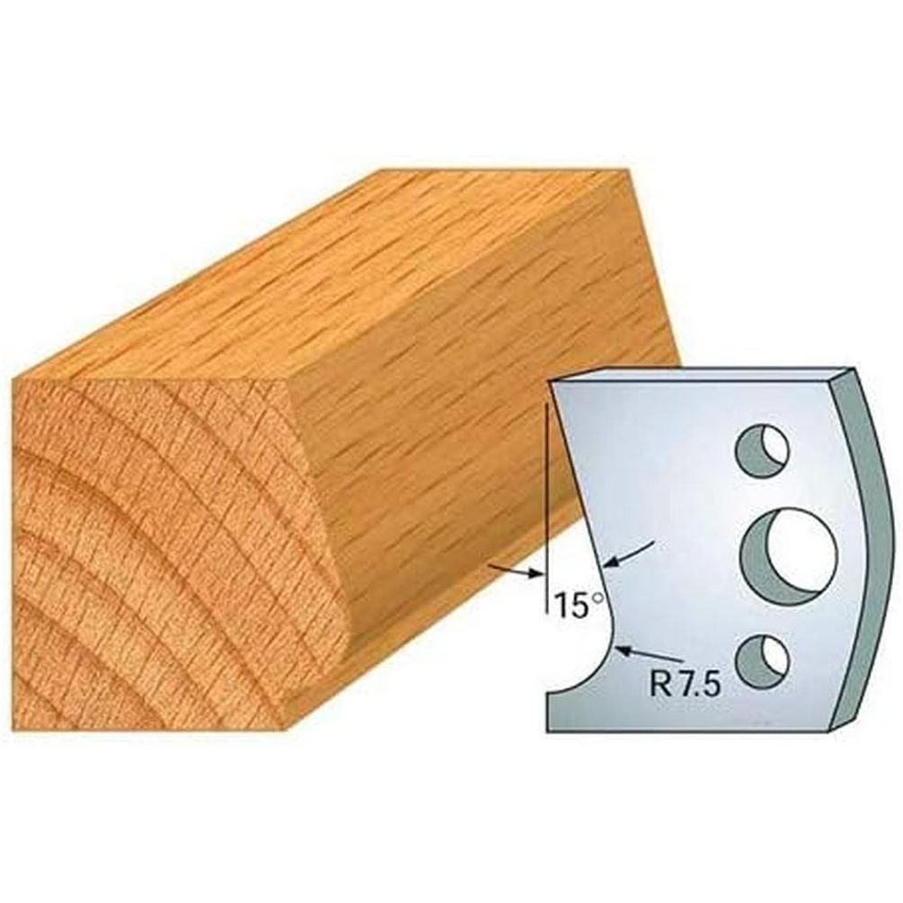 Jeu de 2 Contre-fers Profilés Acier HT 38 x 4 mm - N°038 Main courante ...
