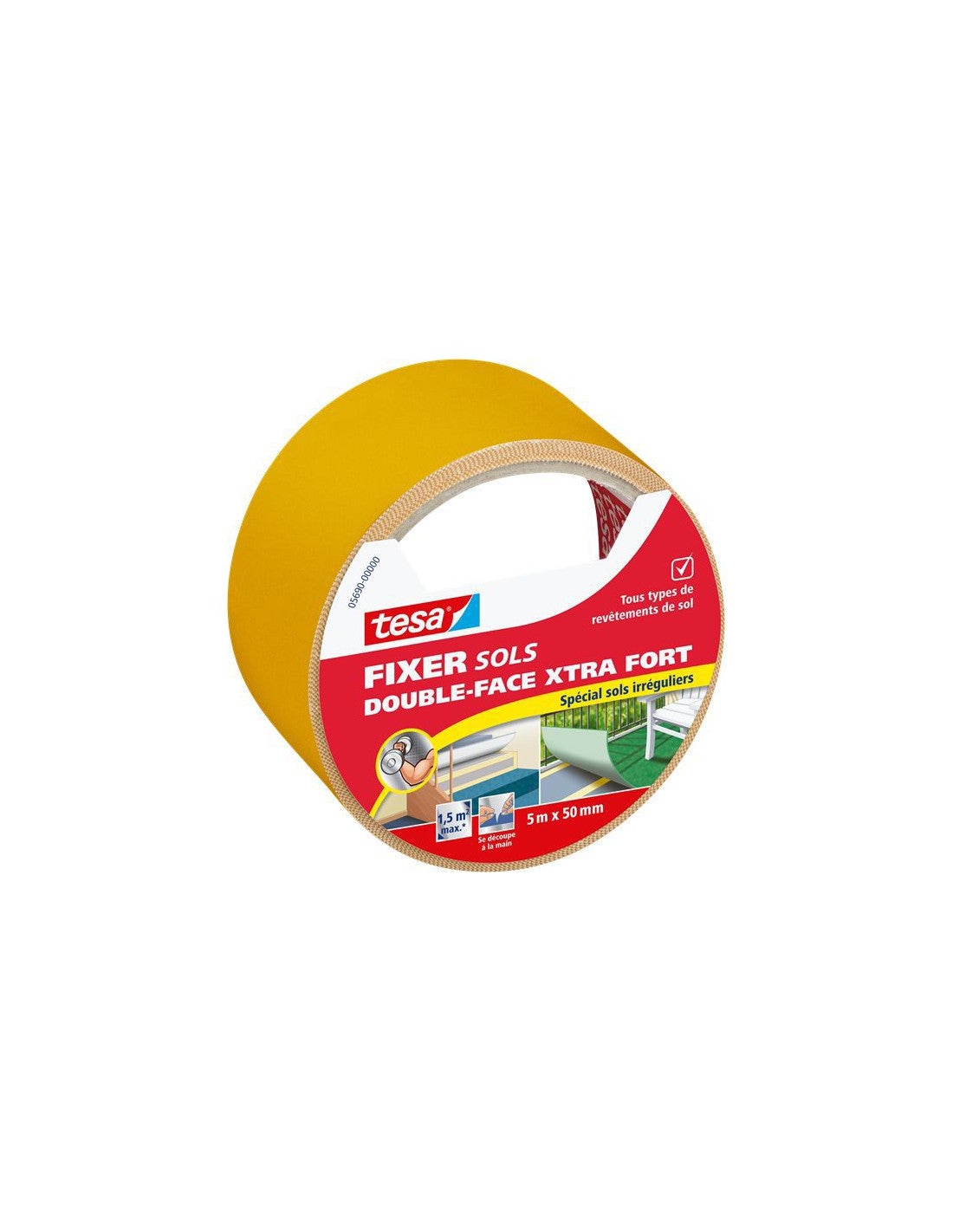 DOUBLE FACE EXTRA FORT 5X50 | Bricoman