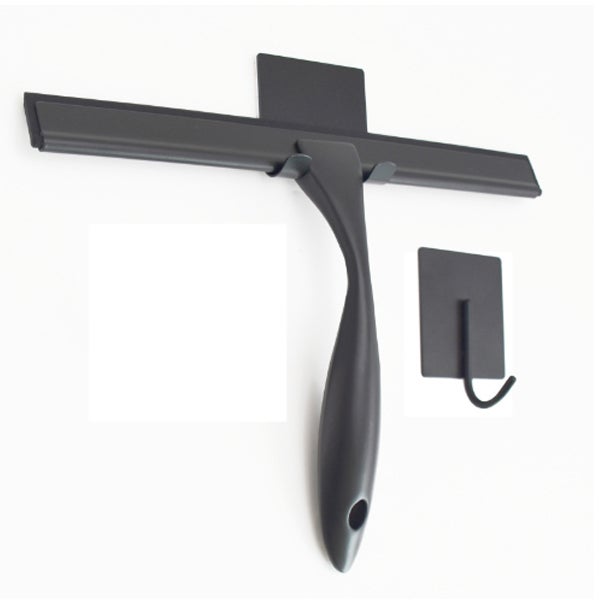 Raclette de douche en acier inoxydable de 12 pouces avec lame en ...