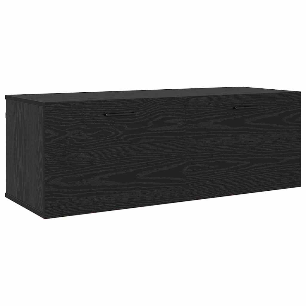Armario de pared - Vestidor Roble Negro 100 x 36,5 x 35 cm | Leroy Merlin