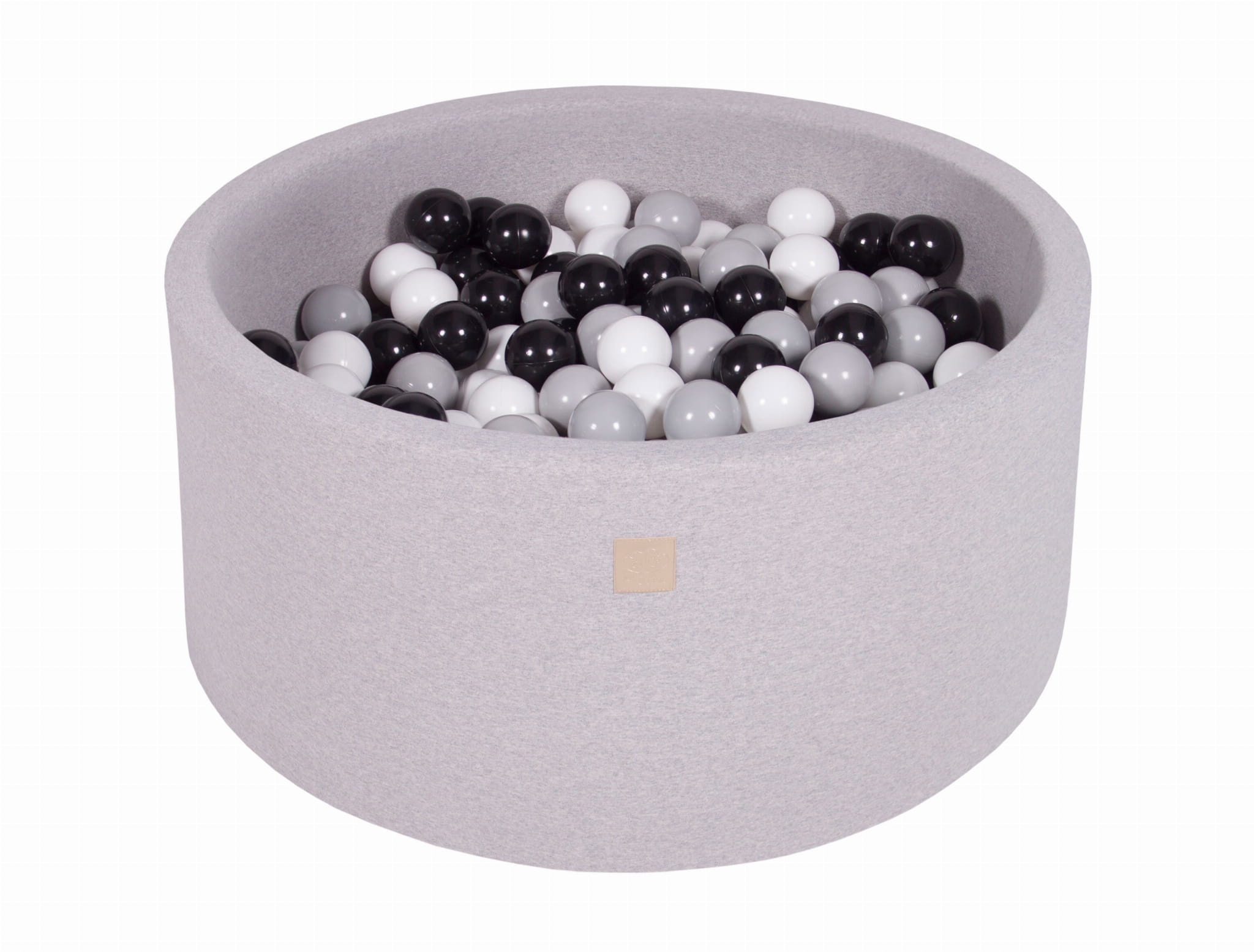 MeowBaby Piscina de bolas, Round seca para niños, Gris Claro : Negro ...