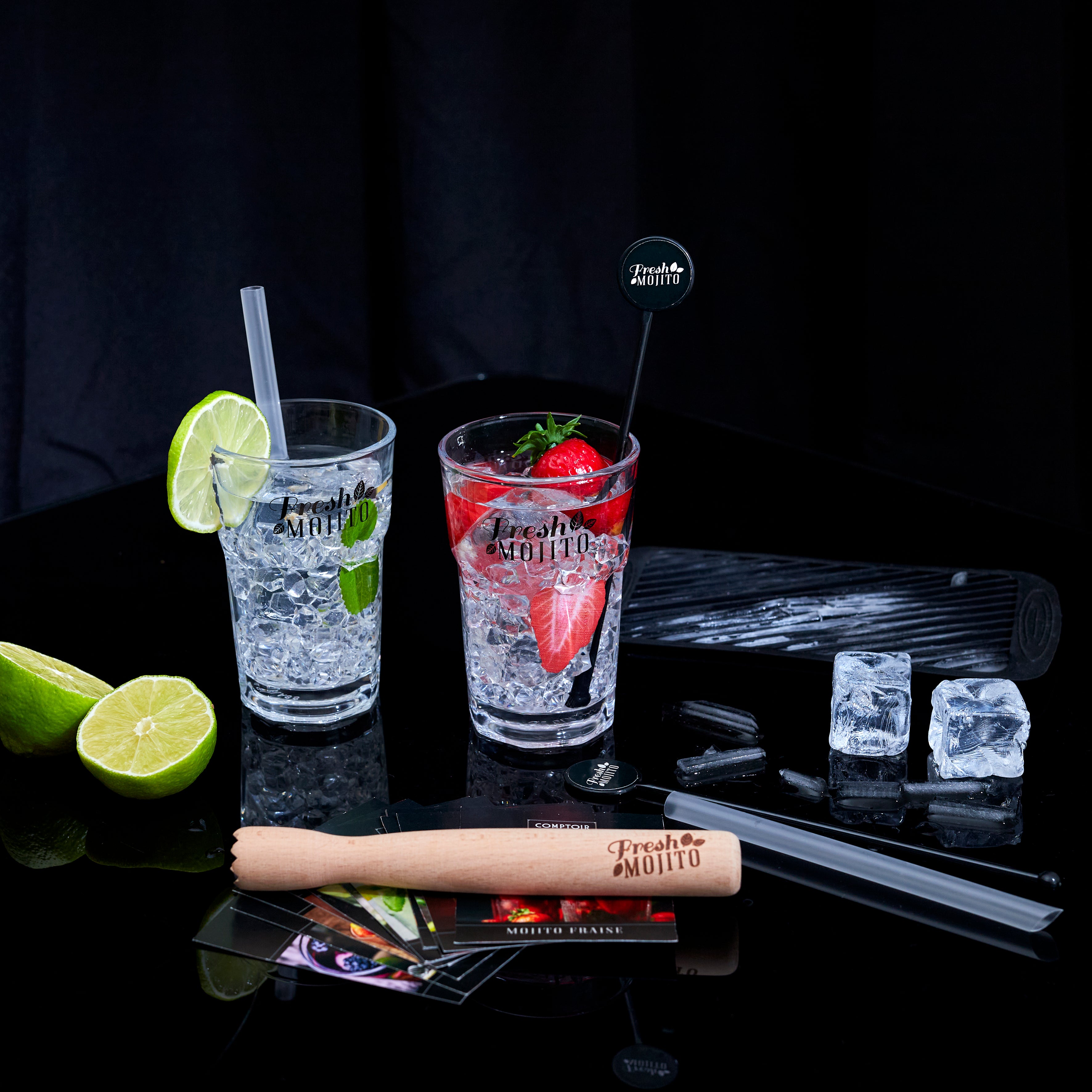 Coffret Mojito - COOK CONCEPT - Mojito Complet - Verres - Multicolore ...