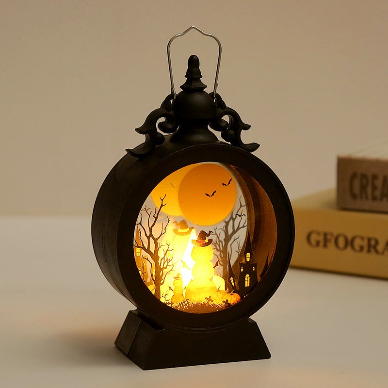 Lanterne LED décorative vintage pour Halloween, lanterne LED pour ...