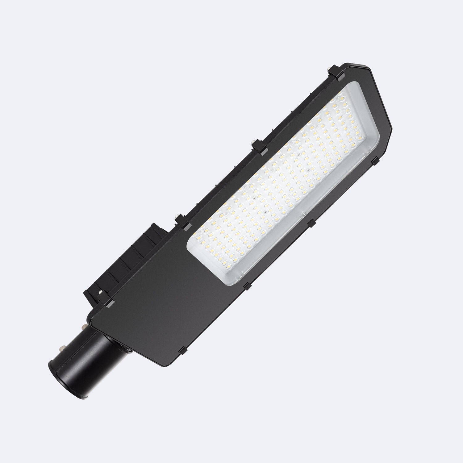 Lampadaire LED 150W Harlem Chip Noir | 3000K Blanc chaud | Aluminium ...