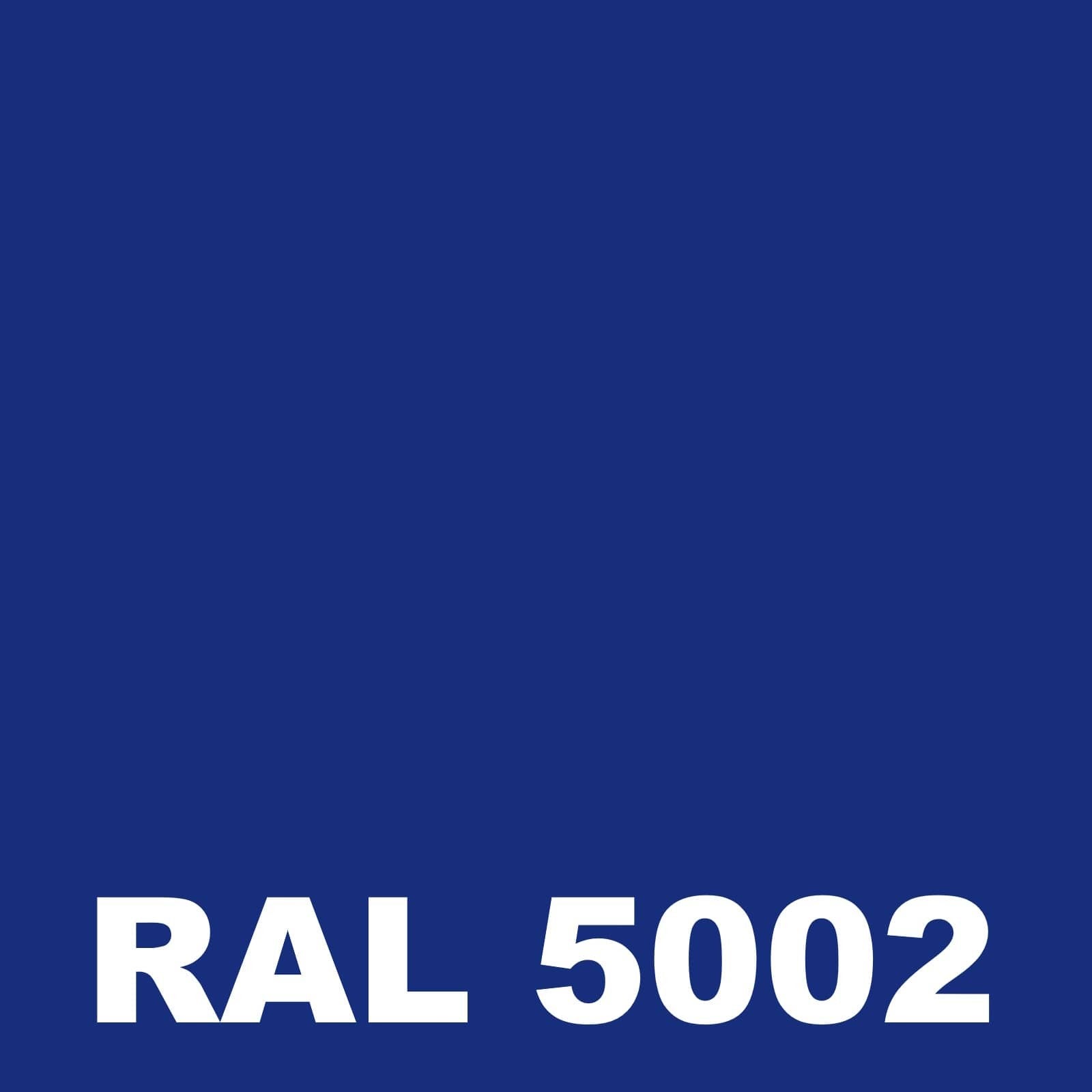 Peinture Murale Interieur - Metaltop - Bleu outremer - RAL 5002 - Pot ...