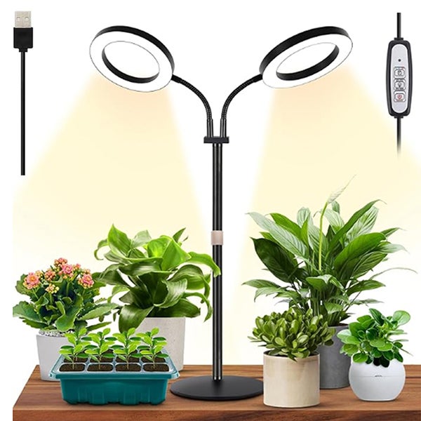 Luz de crecimiento de espectro completo para plantas de interior, LED ...