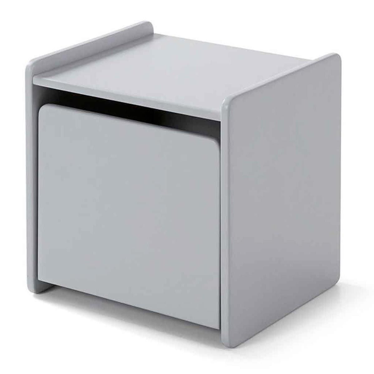 Table de Chevet Enfant "Kiddy" 40cm Gris | Leroy Merlin