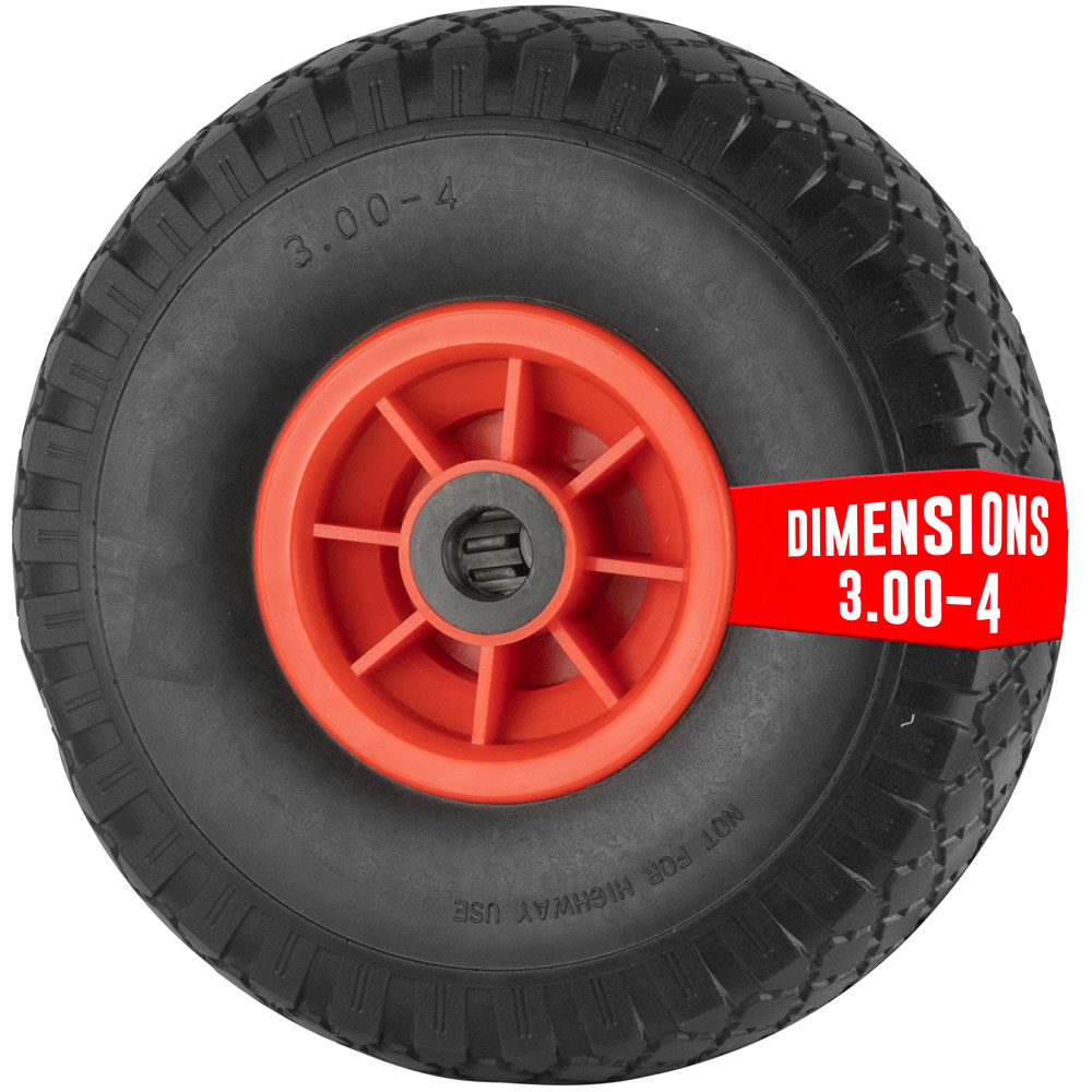 Roue Polyuréthane 260 mm pour Diable et Chariot - Charge 120 kg ...