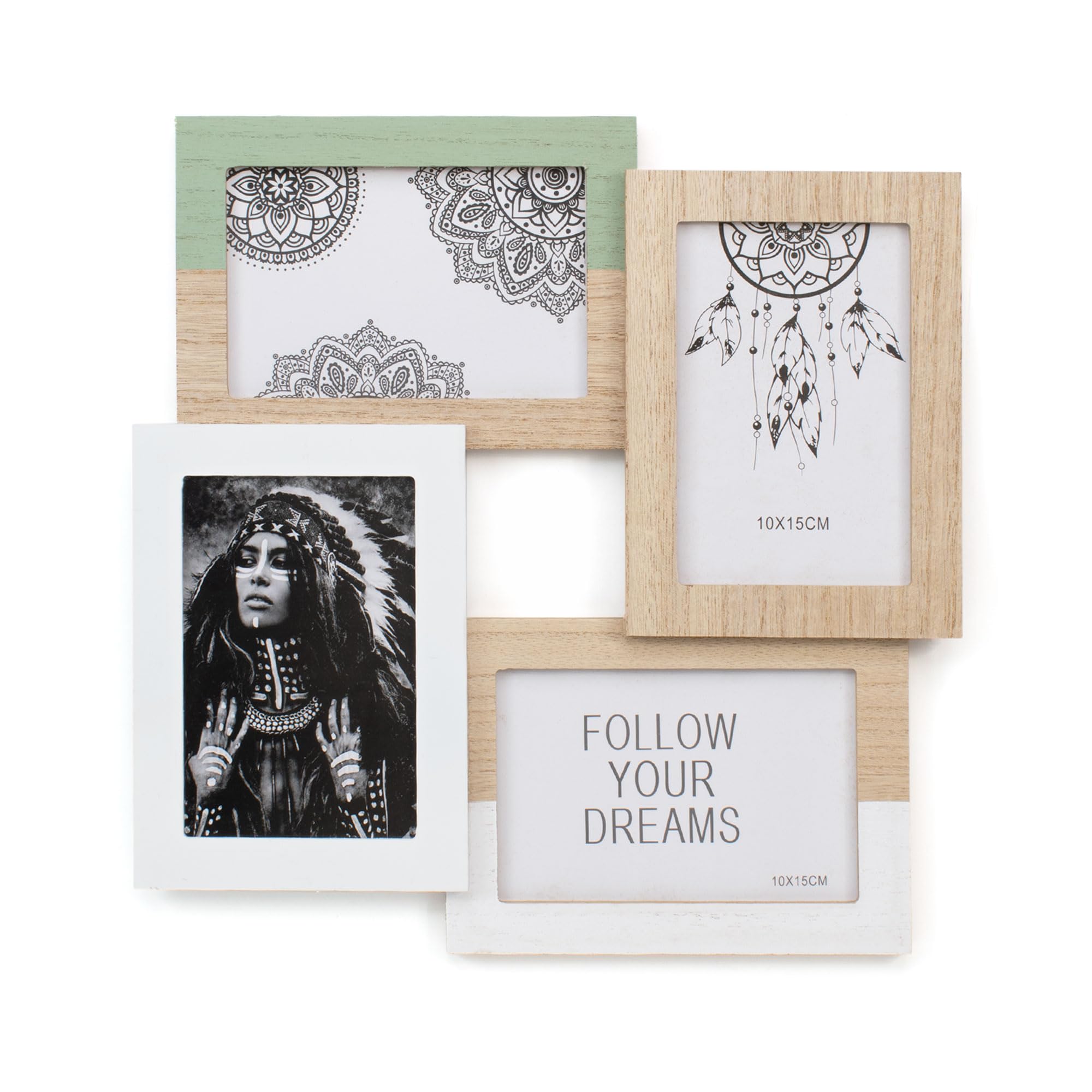 Cadre photo multiple 4 photos | Leroy Merlin