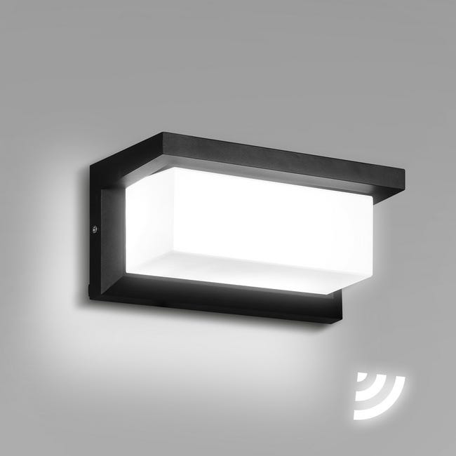 Aplique LED de pared de 18 W, IP65, para exteriores, iluminación ...