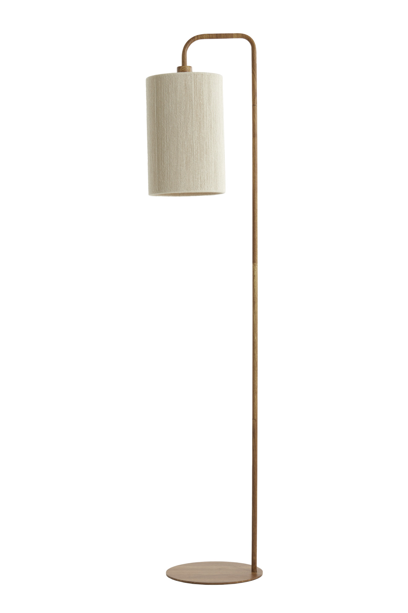 Light & Living - lampadaire - Donio - beige naturel - coton métal - E27 ...