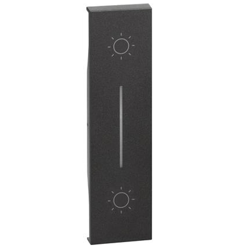 Tapa para pulsador no enclavado Bticino Living Now K4036 Negro KG05L ...