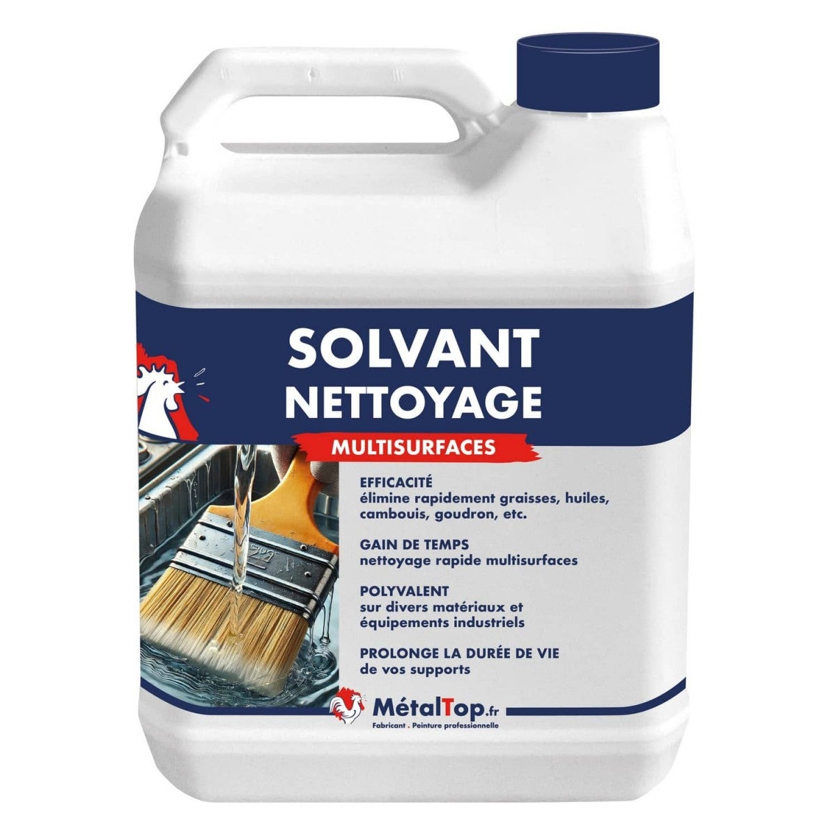Solvant Nettoyage - 5 L - Métaltop | Leroy Merlin