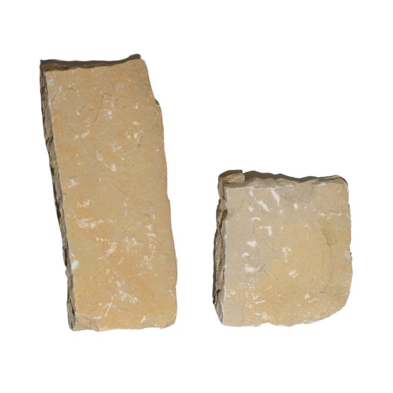 Angle Pierre de parement Géoperles Uzès - Boîte de 1 m linéaire | Leroy Merlin