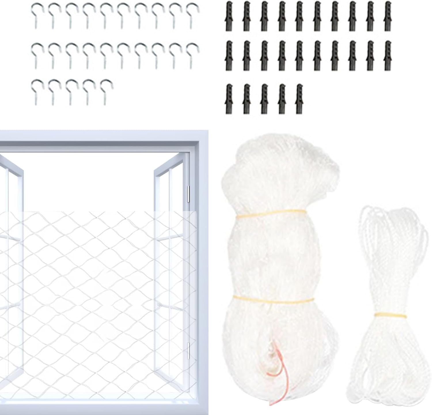 Filet de Sécurité pour Balcon, Protection Anti-Chute pour Chat et ...