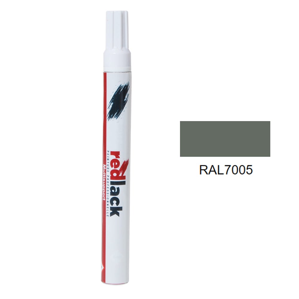 Fieltro retoque pintura Gris ratón RAL 7005 Multisoporte mate Redlack ...