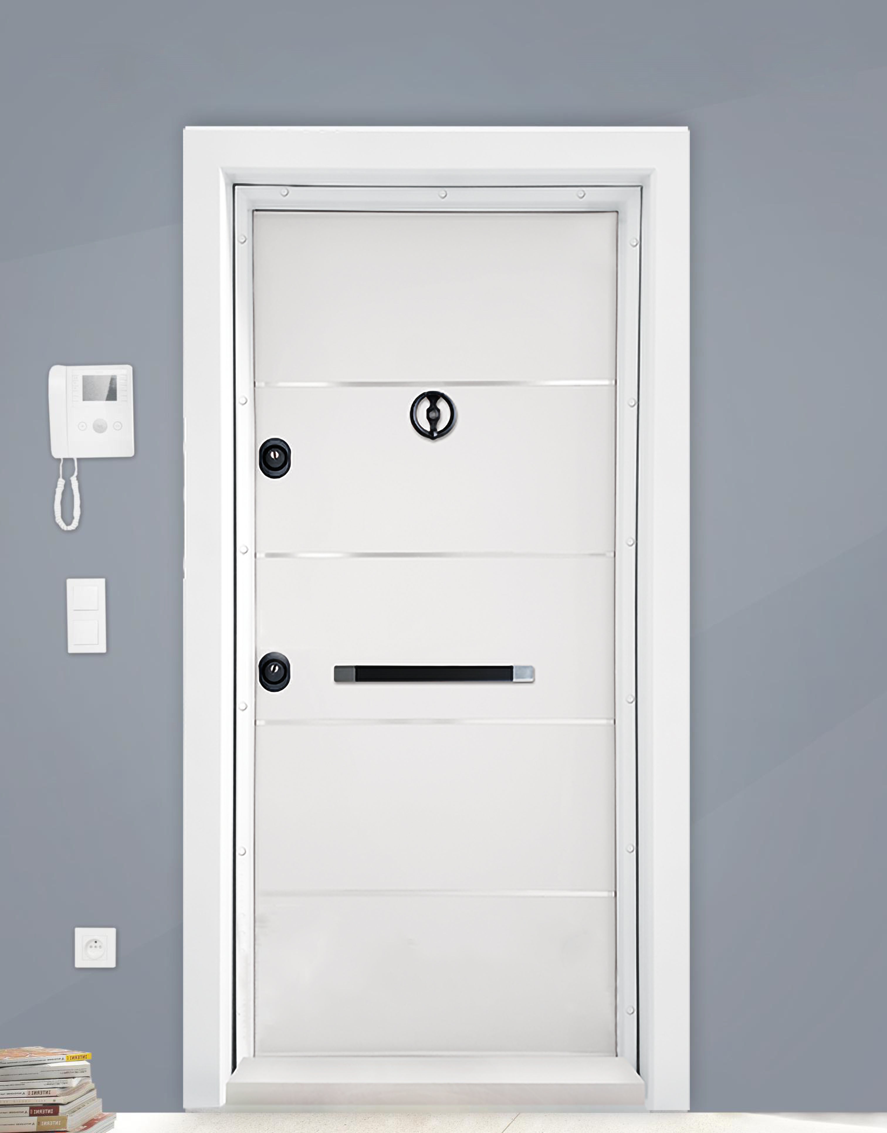 Portone blindato per esterno ed interno PL39 | Leroy Merlin