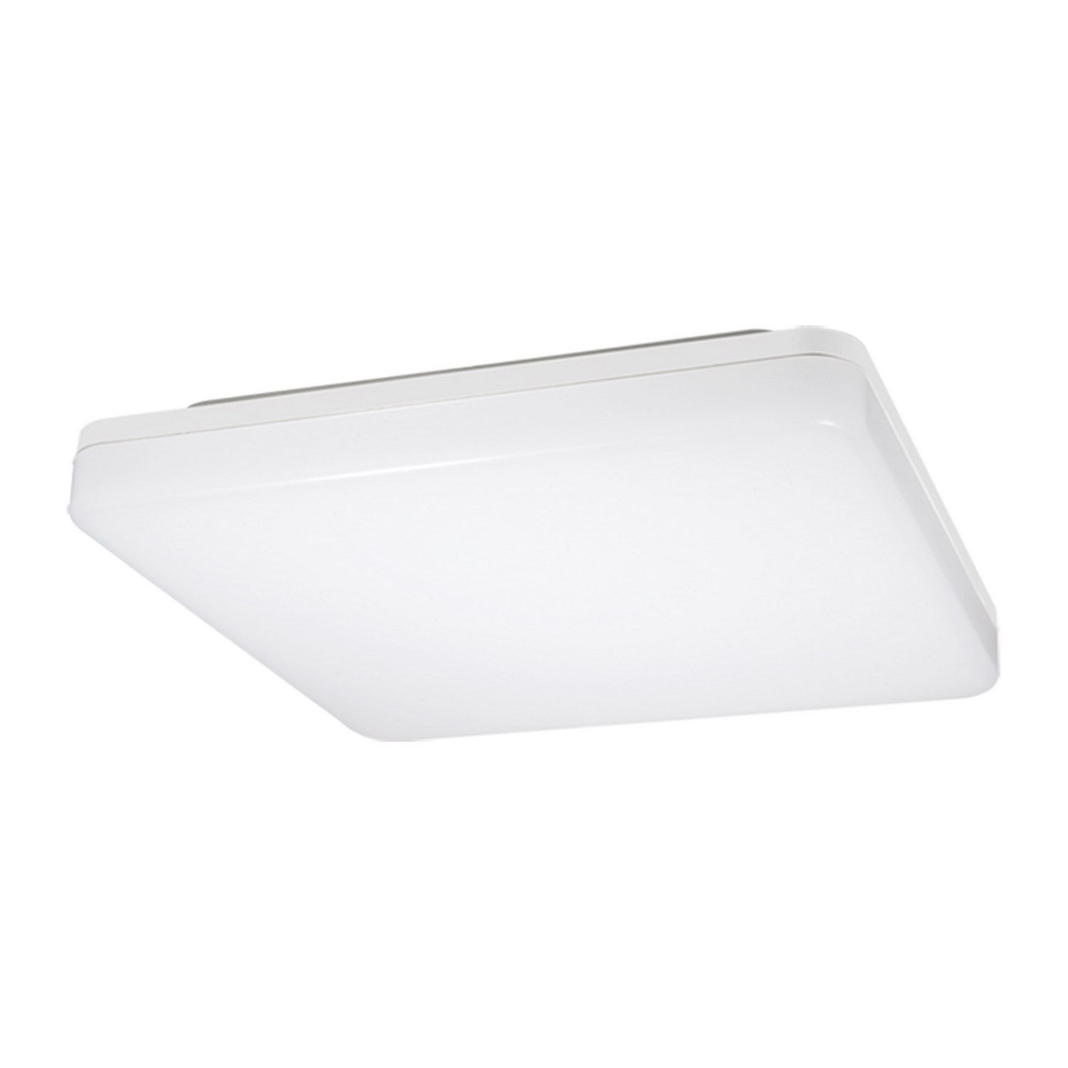 Plafonnier carré LED couleur blanc mod. Erika square | Leroy Merlin