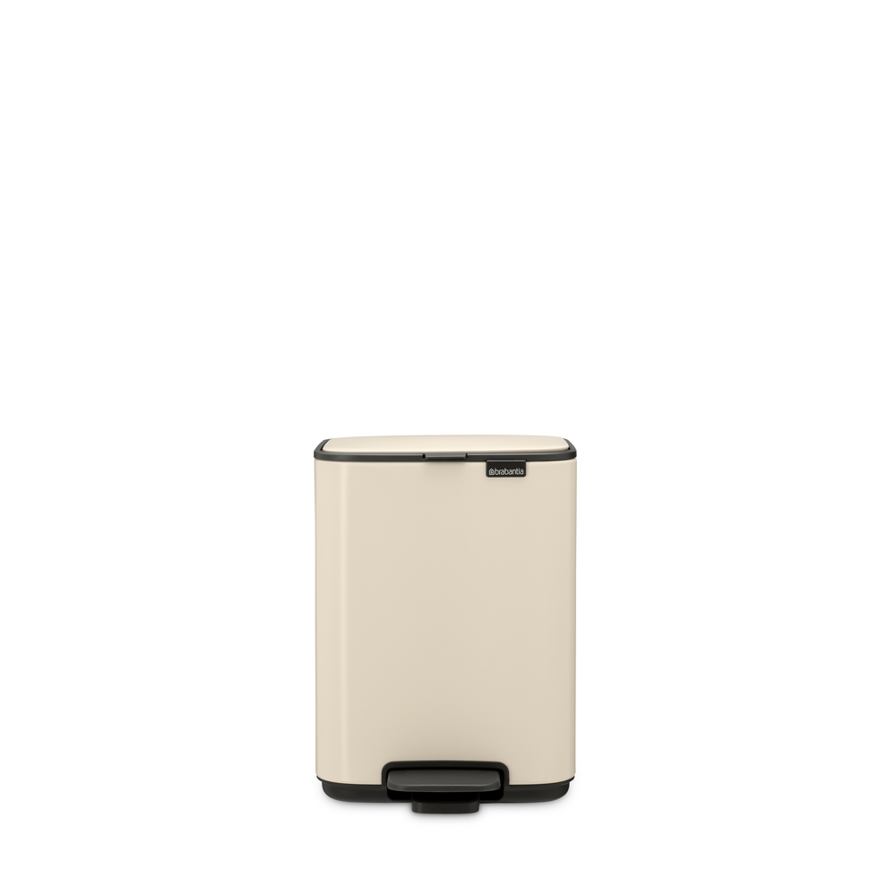 Brabantia Poubelle à Pédale Bo, 4 litres, Fermeture Soft Close, Seau ...