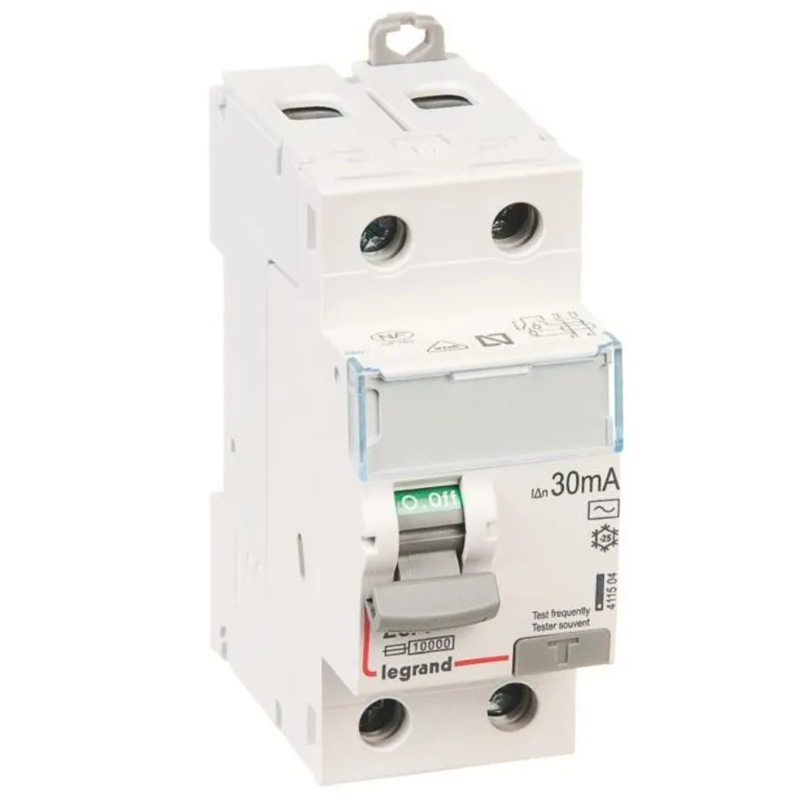 Interrupteur différentiel DX³-ID 2P 230V 63A type A 30 mA - LEGRAND - 411556 | Leroy Merlin