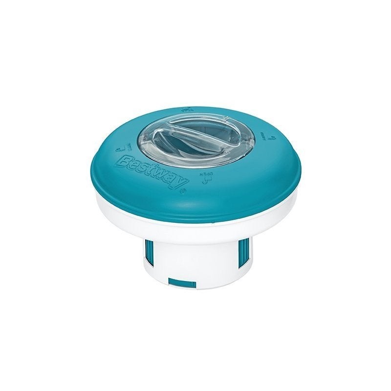Dispensador de cloro flotante para piscina y jardín, fácil de usar ...