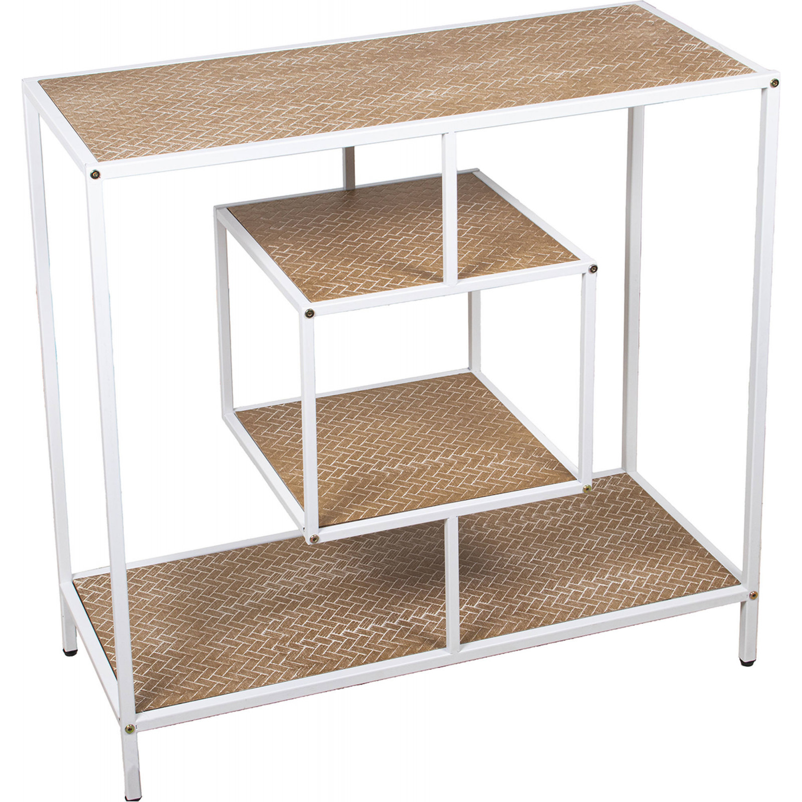 Console chic blanche pour embellir votre entrée 80 x 35 x 80 cm Blanc ...