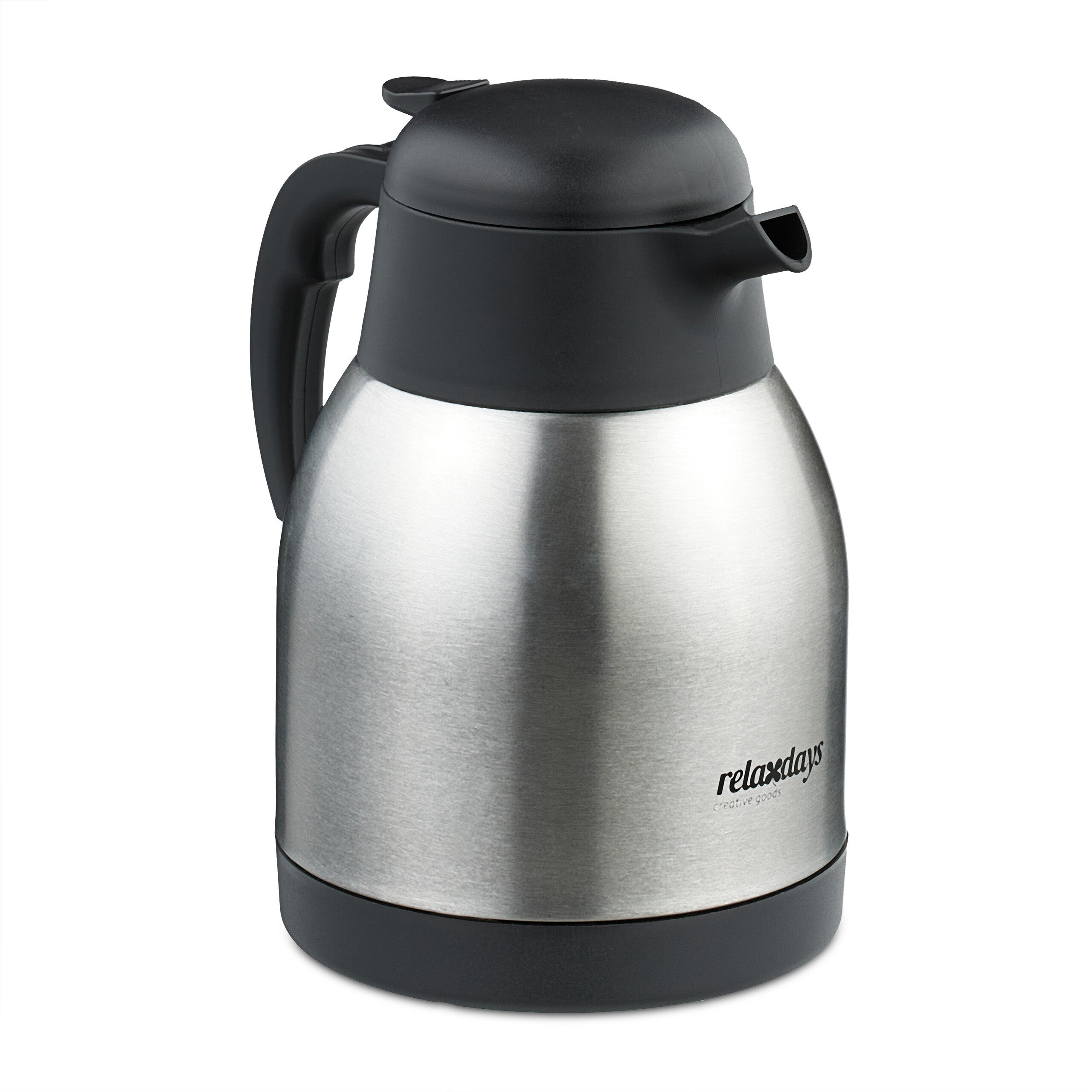 Relaxdays Termo para Café de Acero Inoxidable con Asa, Jarra Térmica ...