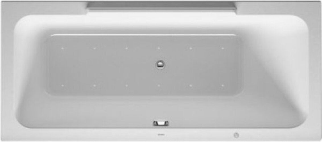 Duravit Baignoire balnéo DuraStyle 1700x700mm, à encastrer ou pour ...