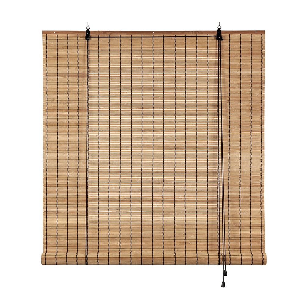 Tenda avvolgibile a stecche di bambù, tenda in bambù naturale color ...