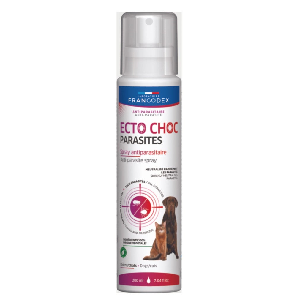 FRANCODEX Ecto Choc Parasites - spray antiparassitario - 200ml | Leroy ...