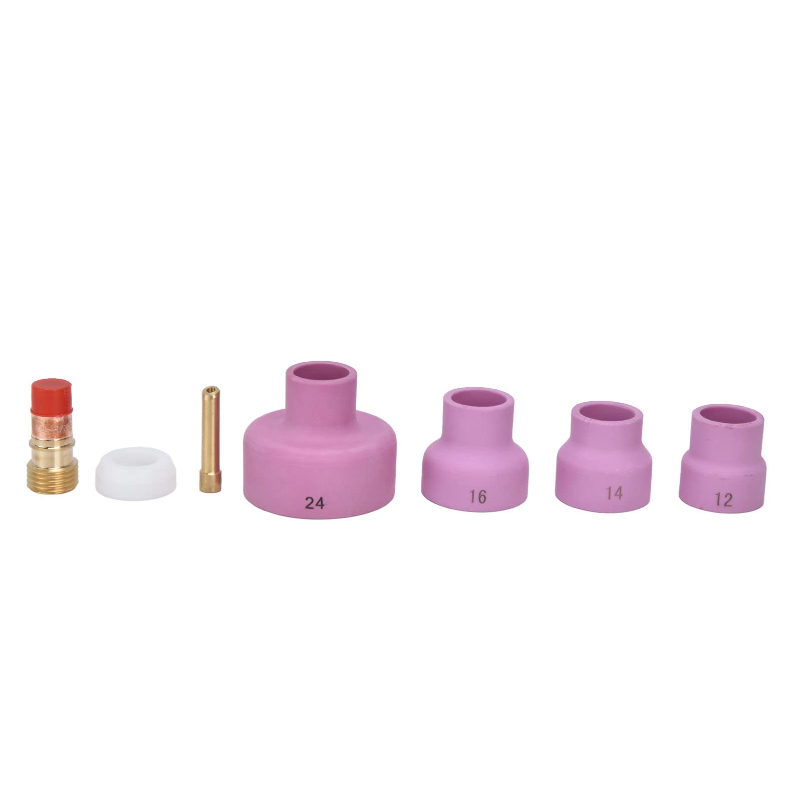 Accessoire de soudage TIG, buse en céramique, pince à gaz, ensemble de ...