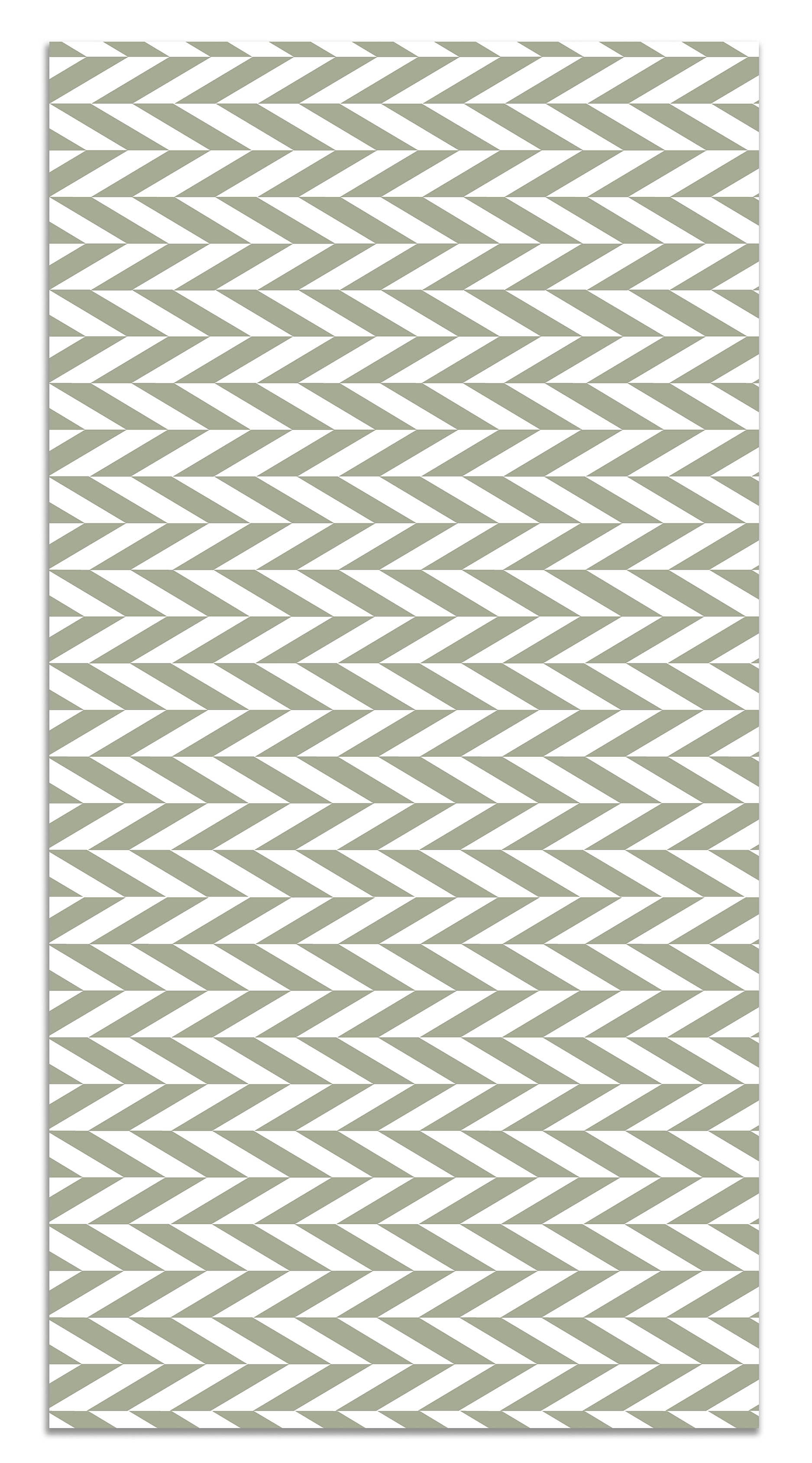 Panorama Tapis du Sol - Modèle Pointes vertes 160x230 cm - Tapis Vinyle ...