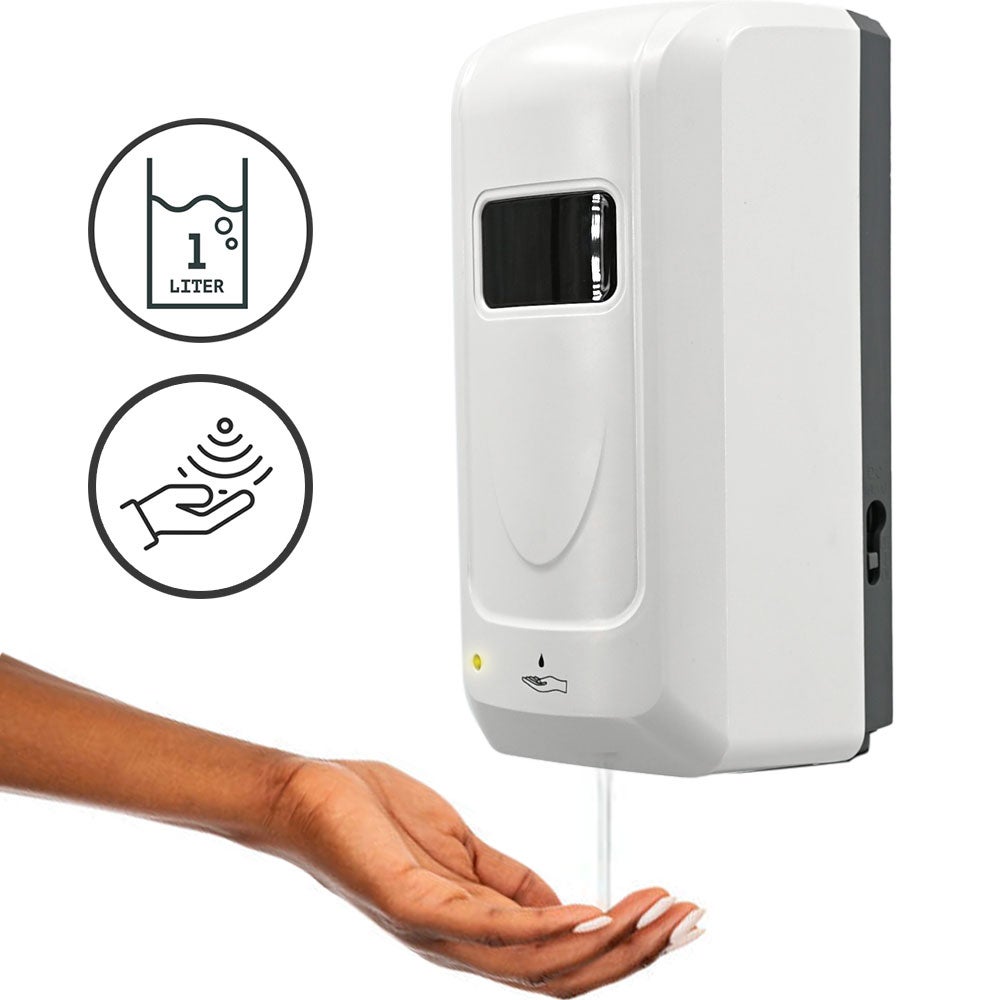 Distributeur automatique de Savon liquide mural sans contact 1L ...