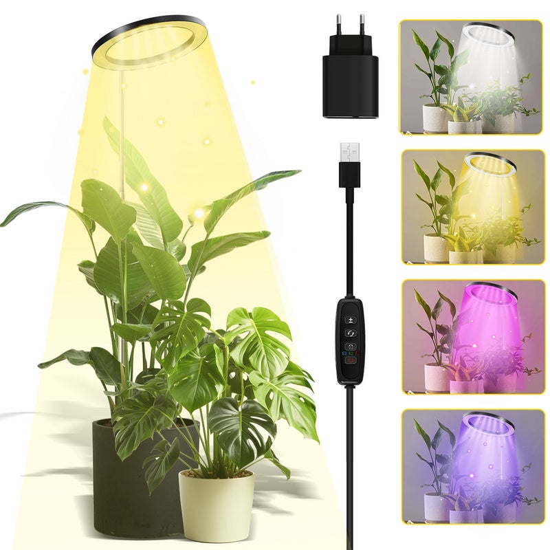 Lampada per piante a LED da 13 W Lampada per piante per serra Luce per ...