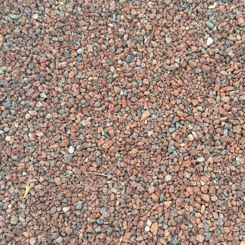 Grava Volcánica Roja / Saco 20 L. / 10-25 mm | Leroy Merlin