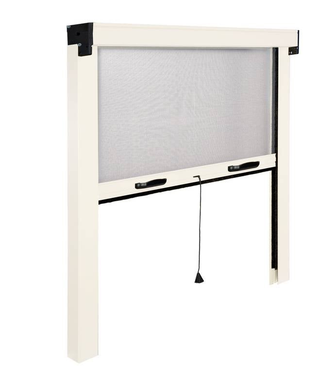 Mosquitera enrollable vertical para ventanas - 160X160 - BLANCO | Leroy ...