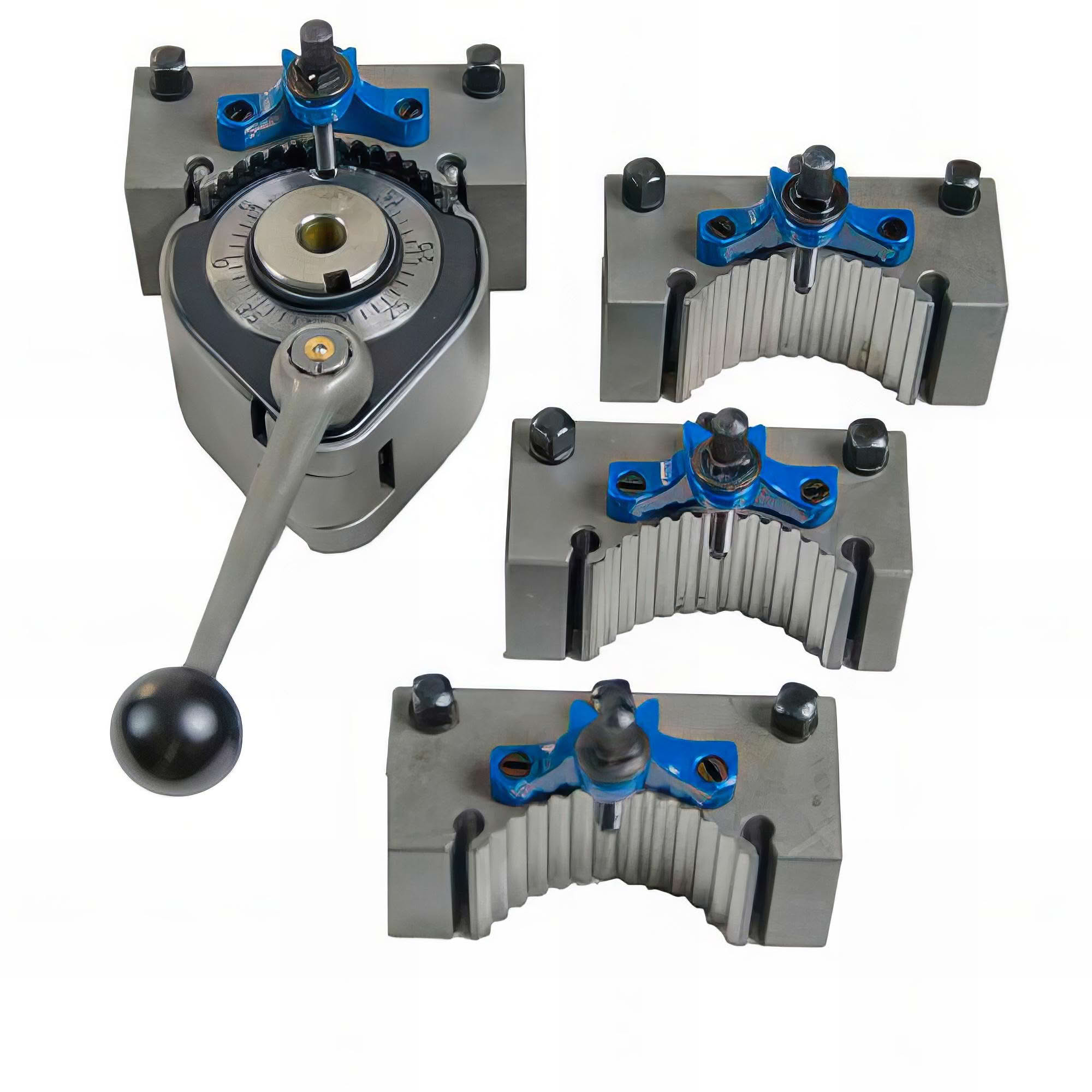 Tourelle à changement rapide 26 ou 33 mm + 4 porte outils 26 mm ...