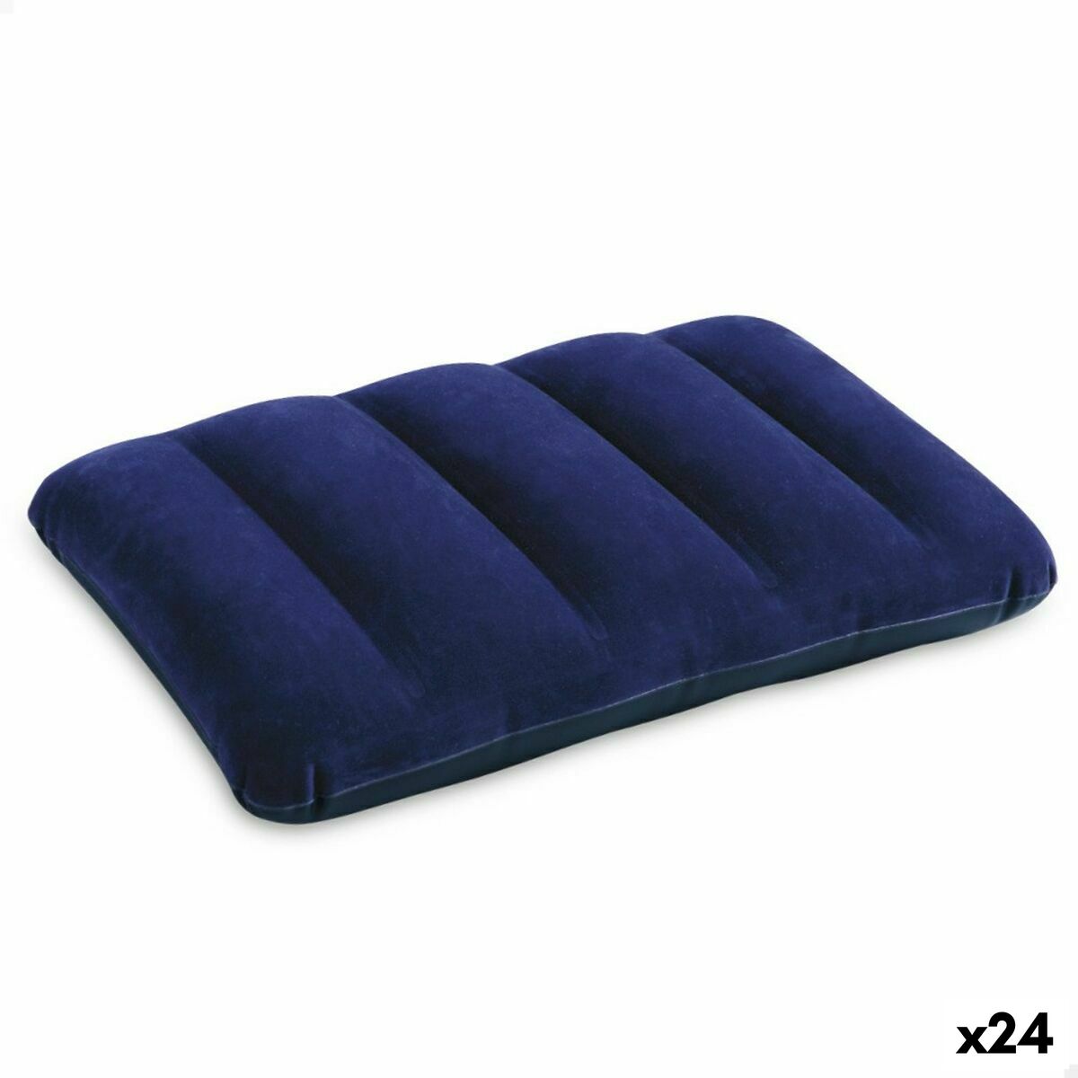 Oreiller Intex Downy Pillow Bleu Gonflable 43 x 9 x 28 cm (24 Unités ...