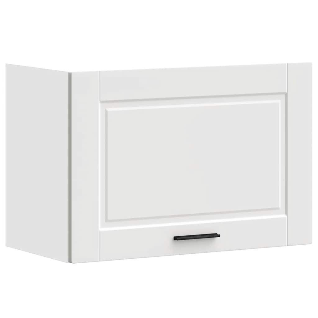 Armoire murale de cuisine | Meuble de cuisine Porto blanc bois d ...