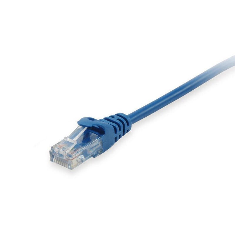 Equiper c ble r seau cat6a u utp 2xrj45 2,00m bleu lszh | Leroy Merlin