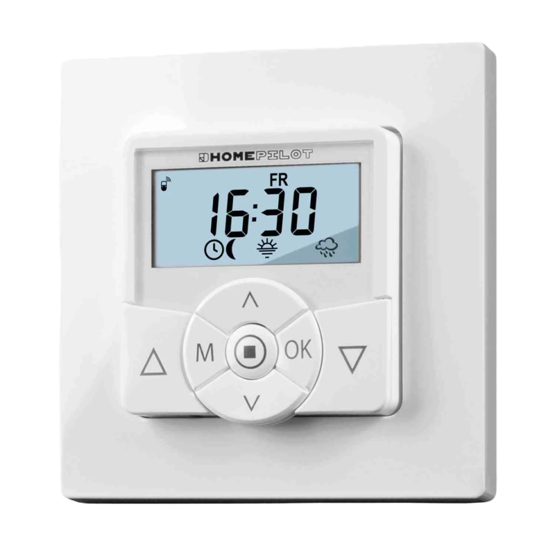 Horloge programmable connectée Premium Home Pilot - Pour stores et ...