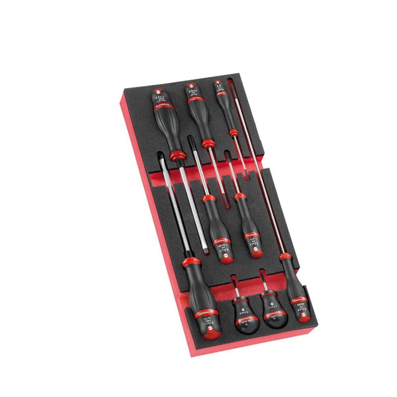 Module de tournevis FACOM - ProTwist - plateau mousse - 9 pcs - MODM ...