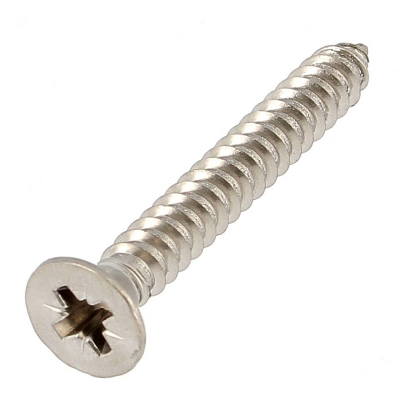 Vis Tole TF Pozidriv 3.9X25 Inox A4 DIN 7982 | Leroy Merlin