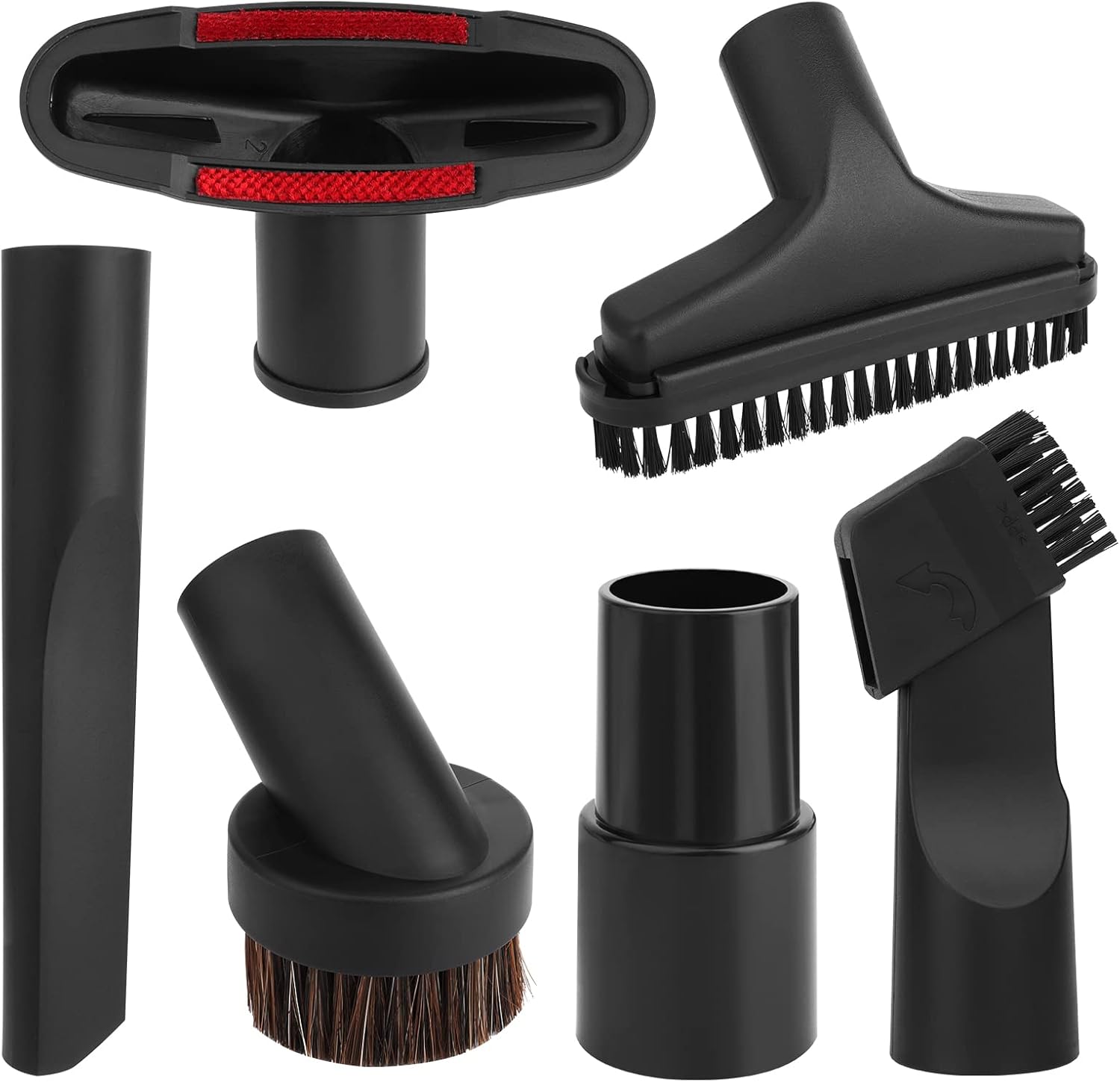Ensemble d'accessoires pour aspirateur 6 pièces - buses d'aspirateur - brosses d'aspirateur ...