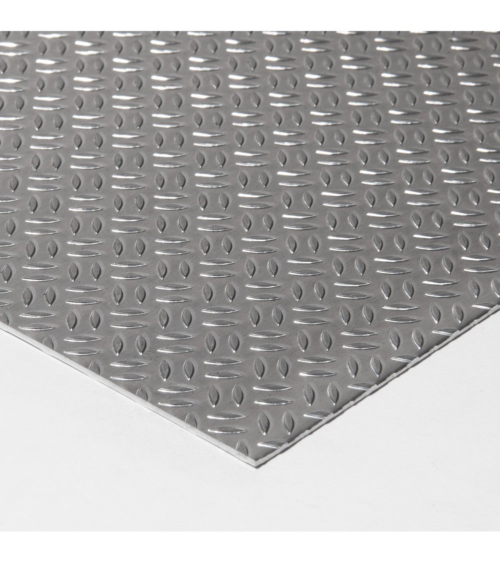 Plaque Aluminium Grain de riz, ép. 1/2mm, Hauteur 50cm x Largeur 80cm ...