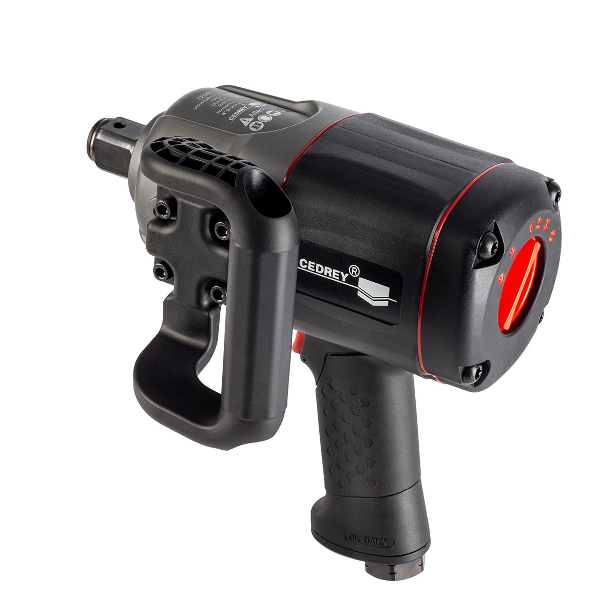 CLE A CHOCS REVOLVER 1'' BROCHE COURTE ULTRA LEGERE CEDREY | Bricoman