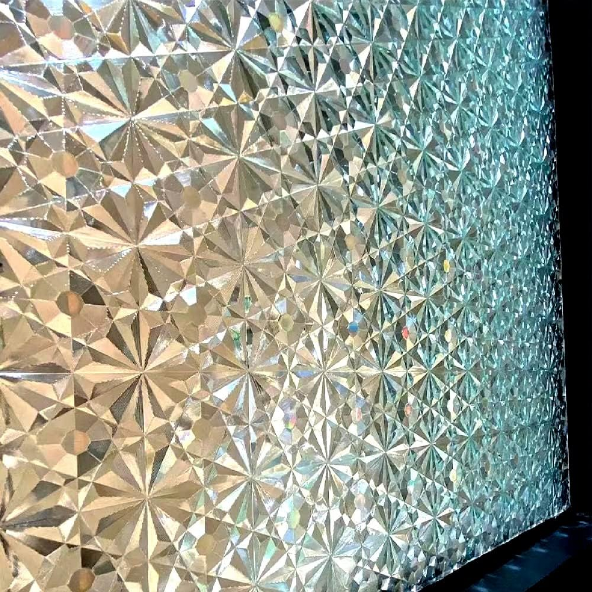 Film décoratif 3D pour fenêtre, autocollant, électrostatique, opaque ...