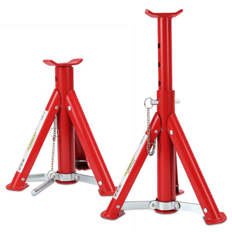2x Jack Rack estable y seguro para elevación，Soporta hasta 3T Seguro ...