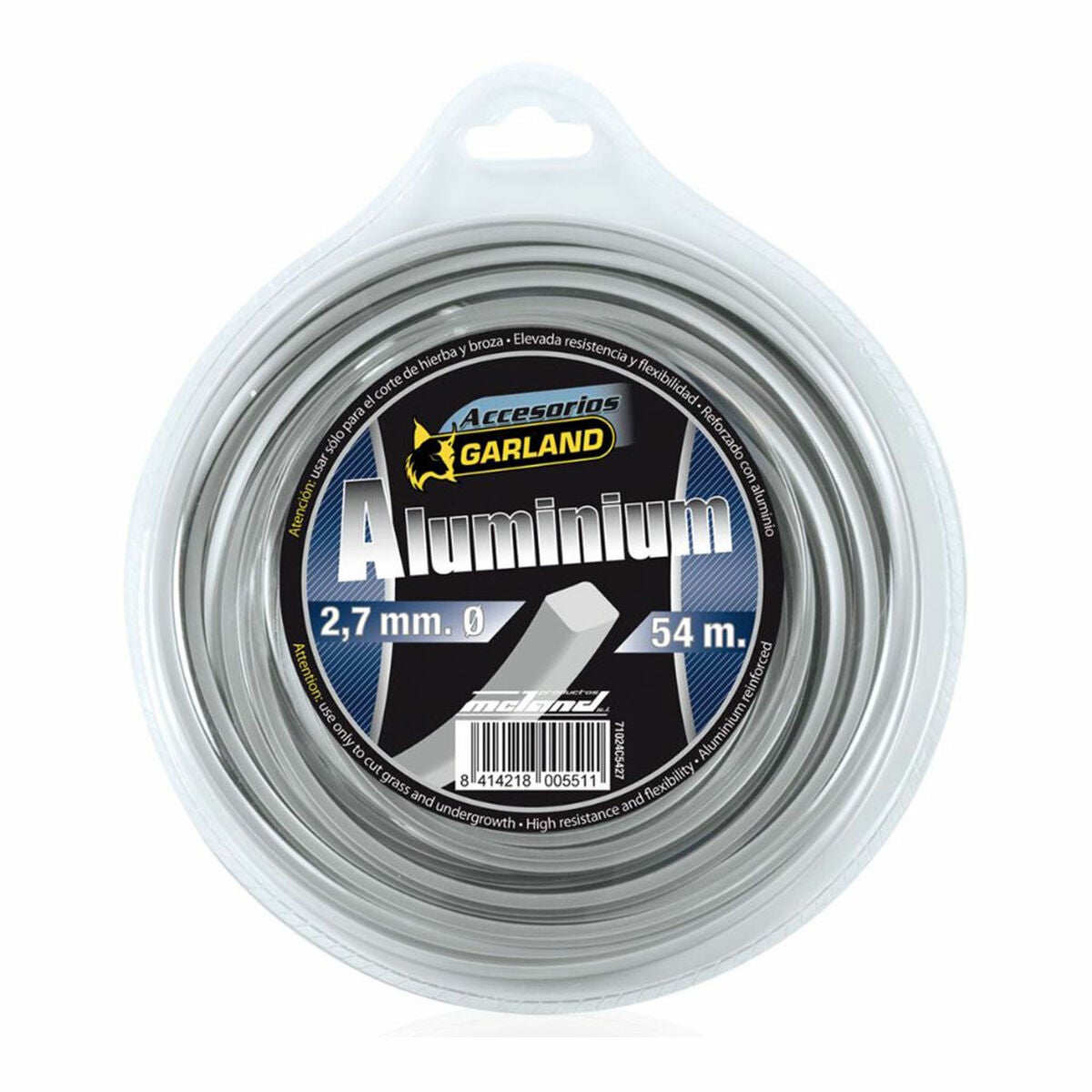Filo di taglio Garland C 71024C5427 Alluminio 54 m 2,7 mm | Leroy Merlin